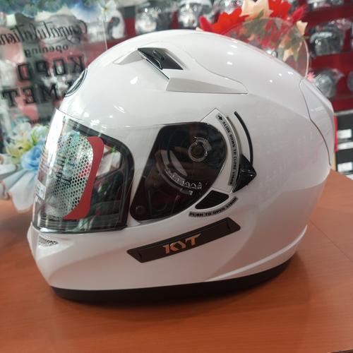 Jual Helm KYT K2 Rider Solid White - XL - Kab. Bandung - Aneka Helm ...