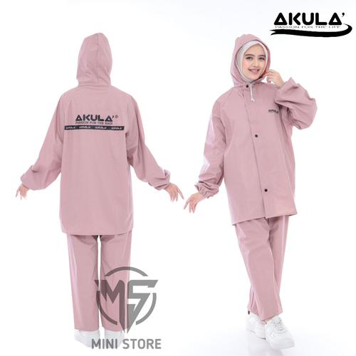 Promo JAS HUJAN PRIA WANITA BAHAN TEBAL ELASTIS TERBAIK ORIGINAL BY AKULA - Hijau, XL - Kab ...