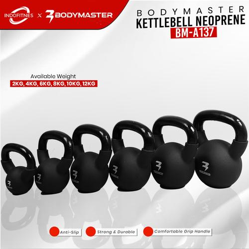 Jual BODYMASTER Kettlebell Neoprene Fix Vinyl BM-A137 Dumbell Barbell ...