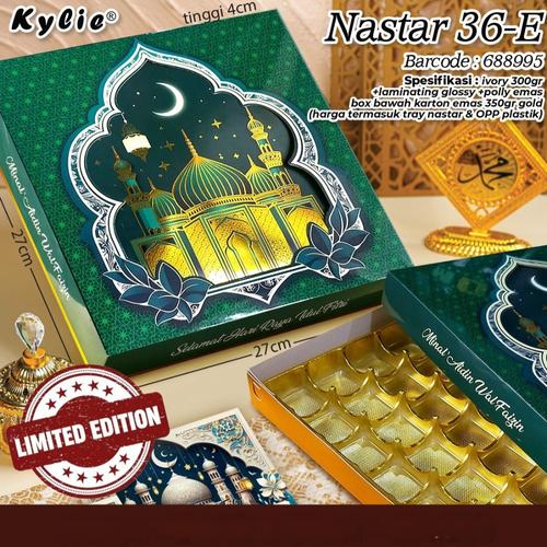 Jual Box nastar lebaran box nastar idulfitri box nastar sekat 36 hole ...