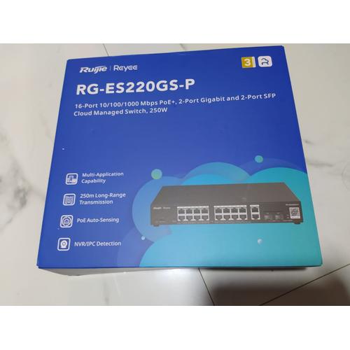 Jual Ruijie RG-ES220GS-P 20-Port Gigabit Smart Cloud Managed PoE Switch ...