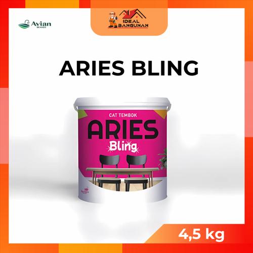 Jual [READY] CAT TEMBOK ARIES BLING 4,5 KG SEMUA WARNA | CAT TEMBOK ...
