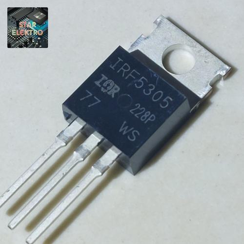 Jual IRF5305 IRF 5305 IRF5305PBF Mosfet P-Channel 31A 55V 110W To-220 ...