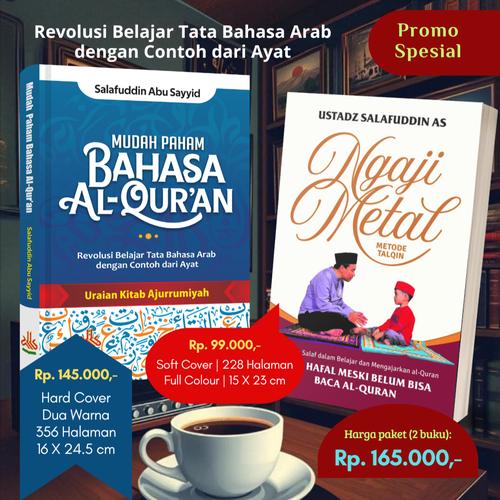 Jual Paket 2 Buku: Mudah Paham Bahasa Al-Qur'an & Ngaji Metal (Metode ...