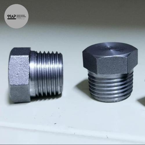 Jual Plug Besi class 3000 NPT 3/4" inch / Hex Plug Carbon Steel A105 ...