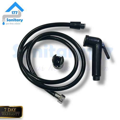 Jual Jet Shower cebok Toilet HITAM Panjang 120B-Shower bidet angkat ...