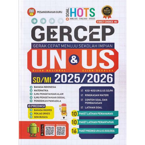 Promo Buku Gercep Menghadapi UN(Ujian Nasional) dan US(Ujian Sekolah ...