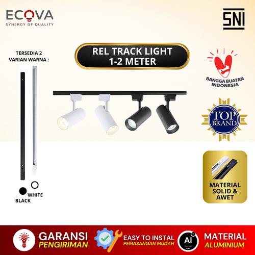 Promo ECOVA LED JALUR RAIL REL TRACK LIGHT LAMPU SOROT HIAS 1 METER ...