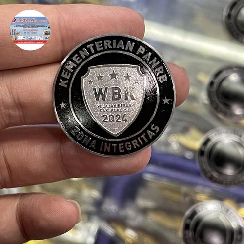 Jual Pin | Lencana WBK tahun 2024/Kementerian PANRB Zona Integritas ...