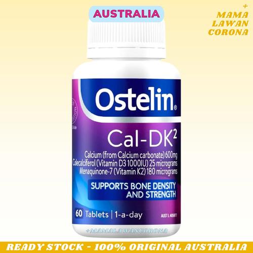 Jual OSTELIN Calcium & Vitamin D3 130 300 Tablets 1000iu Cal DK2 60 ...
