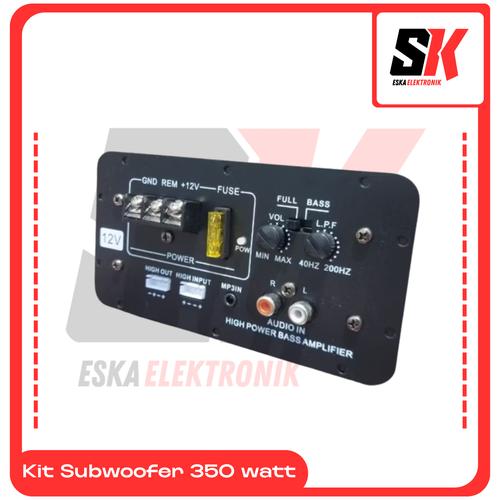 Jual Kit rakitan subwoofer 350watt untuk box psw polytron dan subwoofer ...