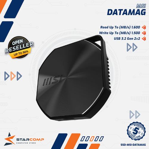Promo SSD Portable MSI DATAMAG 20Gbps Magnetic Portable External SSD USB Type-C - 1TB Cicil 0% ...