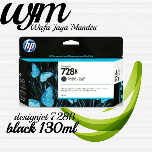 Jual HP 728B 130-ml Matte Black DesignJet Ink / Tinta Cartridge - Jakarta Selatan - WJM ...