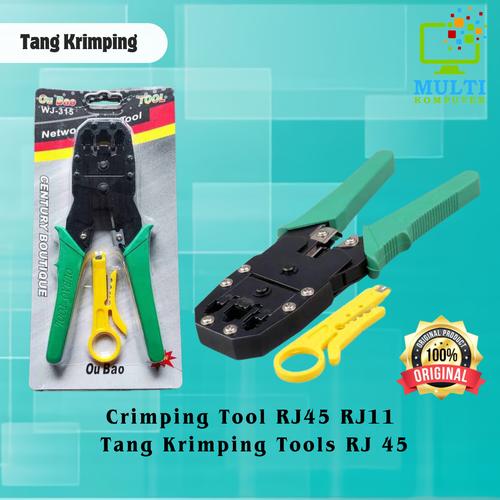 Jual Crimping Tool RJ45 RJ11 Tang Krimping Tools RJ 45 - KEMASAN ...