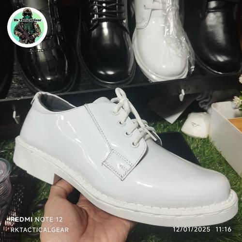 Jual Sepatu PDU Putih TNI AL - Pelayaran - Sepatu PDH putih - 43 ...