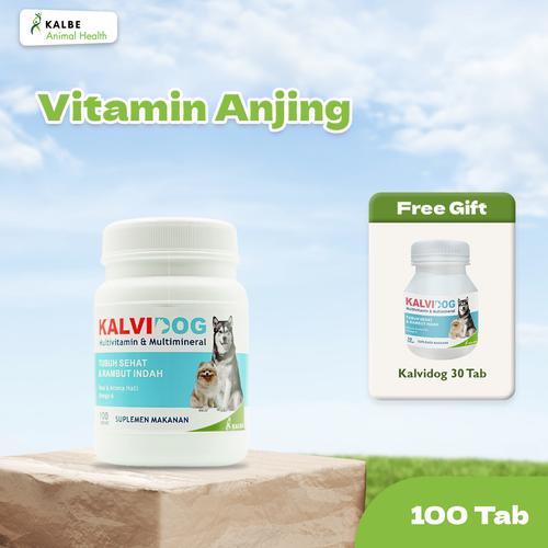 Promo Kalvidog 100 tablet - Multivitamin Anjing Free Kalvidog 30 Tablet ...