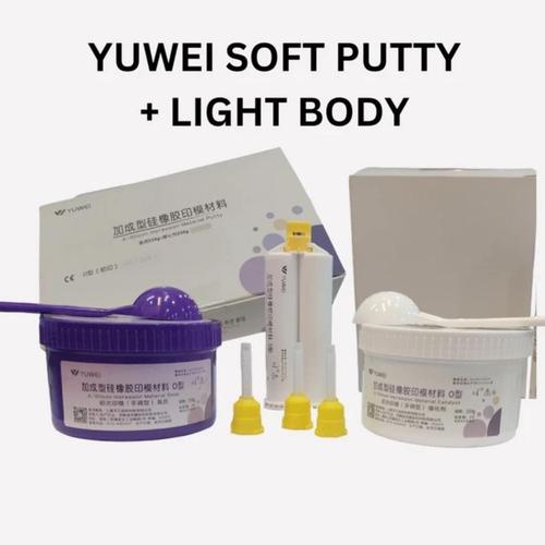 Jual Original Dental Putty & Light body Yuwei / bahan cetak Double ...