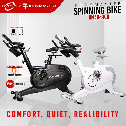 Promo BODYMASTER Spinning Bike S80i Smart Maxtrainer, sepeda statis ...