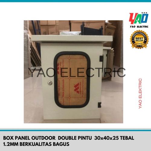 Jual BOX PANEL OUTDOOR DOUBLE PINTU 30x40x27 TEBAL 1.2MM BERKUALITAS ...