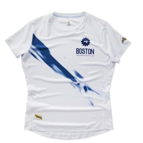 Jual Tracksmith Running Women Boston London Tokyo Tee lari - Boston, XS ...