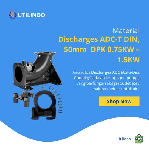 Jual Discharge Adc-t Din50mm Untuk Pompa Grundfos DPK 0,75kw -1,5kw ...
