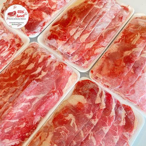 Jual Us beef slice no trim / daging yoshi kemasan 500gr - Kota Bandung ...