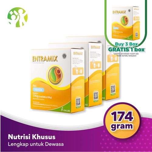 Jual Entramix Nutrisi atau Susu Untuk Lansia Susah Makan - vanila ...