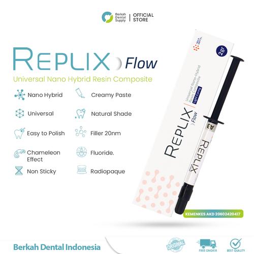 Jual Dental Replix Flow Universal Nano Hybrid Resin Composite - A3 - Kota Tangerang Selatan ...