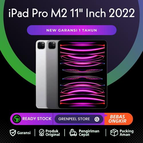 Jual iPad Pro 2022 M2 Chip 11" 128GB 256GB 512GB 1TB 2TB WiFi Cellular - SPACE GREY, 128GB WIFI ...