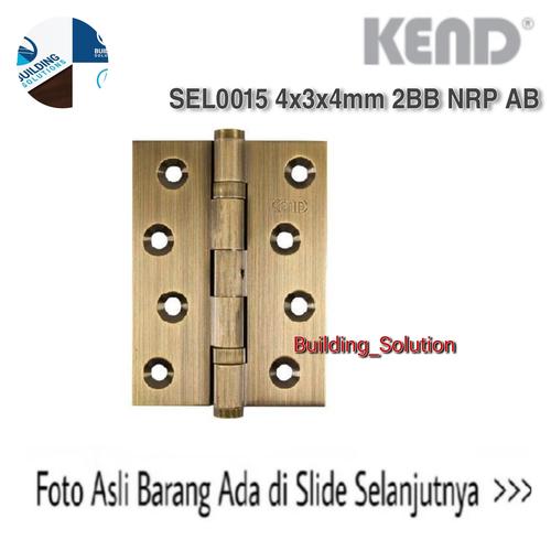 Promo Engsel 4" ORIGINAL KEND SEL0015 4x3x4 + NRP AB - Clasic brass ...