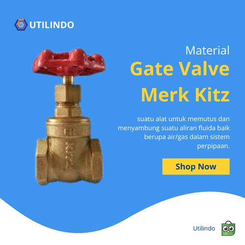 Jual Gate Valve Merk Kitz jepang - 1.1/2" / 125 - Kota Yogyakarta ...