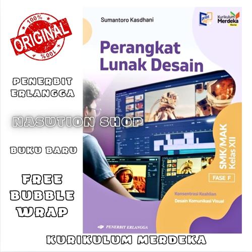 Jual Buku Perangkat Lunak Desain Kelas 3 / XII 12 SMK Erlangga ...