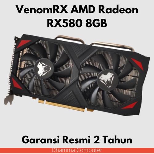 Jual VGA VenomRX Radeon RX 580 8GB GDDR5 256Bit VGA RX580 Venom RX ...