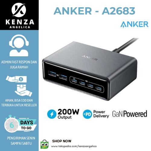 Jual ANKER A2683 - Anker Prime Supercharged Multi-Port Desktop Charging ...
