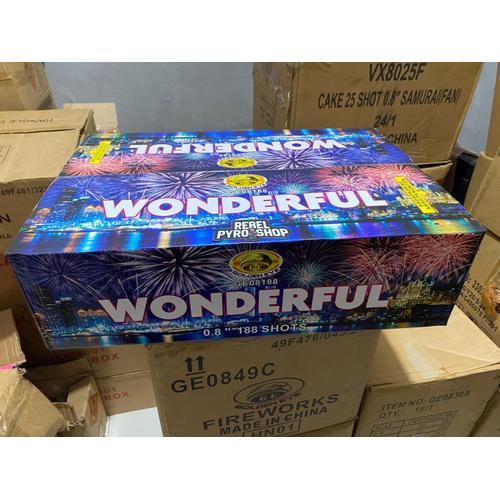 Promo Petasan 188 Shot 188Shots 0.8" Tembakan Fireworks Firework Tahun ...