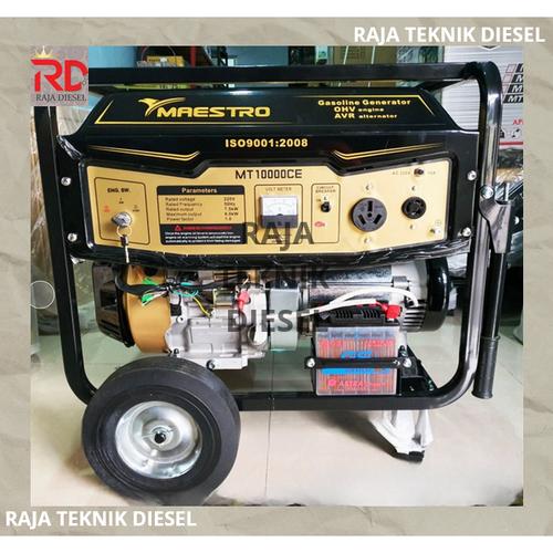 Jual Generator Genset 8000 7800 Watt Bensin 10 KVA STARTER MT 10000 CE ...