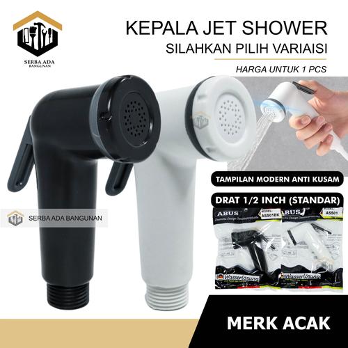 Jual Kepala Jet Shower Bidet Toilet Kloset / Hand shower mandi / Holder ...