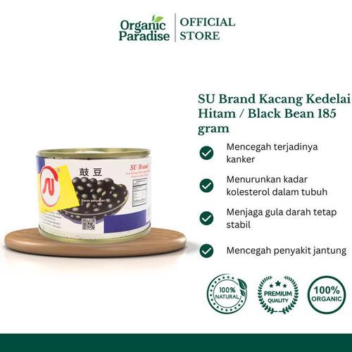 Jual SU Brand Kacang Kedelai Hitam / Black Bean 185 gram Organic Paradise - Jakarta Pusat - OUR ...