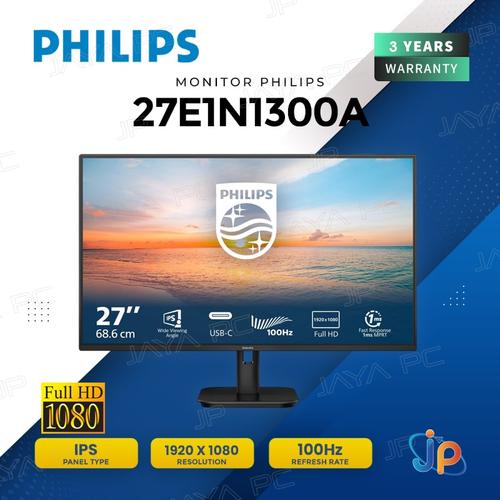 Promo Monitor Philips LED IPS 27E1N1300A - Full HD 27" Inch Cicil 0% 3x ...