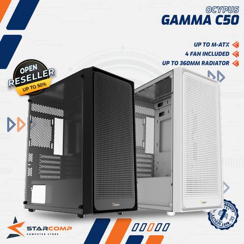 Jual OCYPUS Gamma C50 High-Airflow Front Panel and Micro ATX PC Case ...