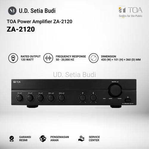Jual TOA Power Amplifier ZA-2120 Asli dan Bergaransi - Kota Surabaya ...