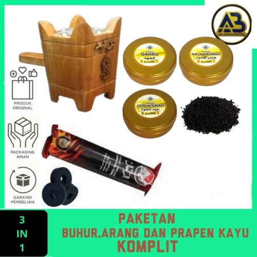Jual 1 set Bukhur Lengkap Paket Buhur Premium Basah + Arang Magic dan ...