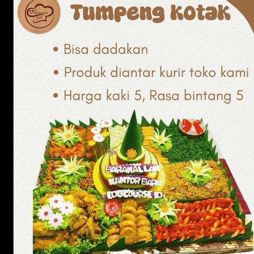 Jual Tumpeng/Tumpeng Kotak/Tumpeng porsi besar/Tumpeng Nasi Kuning - 25 ...