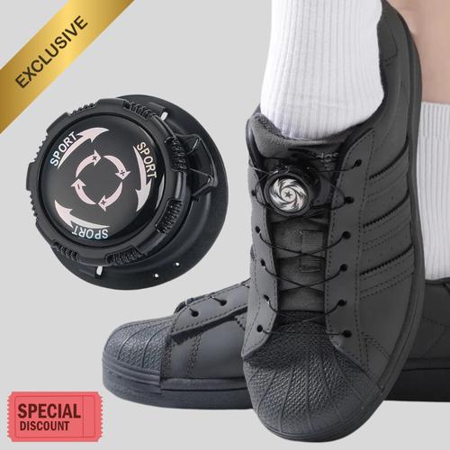 Promo JFactory Tali Sepatu Putar Automatic Rotating Shoelace Buckle ...