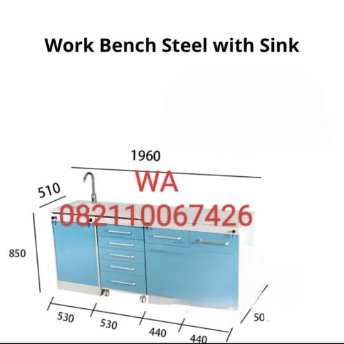 Jual MEJA LABORATORIUM WORK BENCH LABORATORIUM BESI EPOXY - Kota Bogor ...