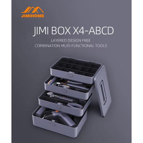 Jual JIMI Multifunction X4-ABCD Hand Tools box obeng palu screwdriver set - Obeng Set - Jakarta ...