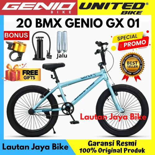 Promo SEPEDA BMX 20 GENIO GX01 BY UNITEDBIKE - lemon - Kab. Bogor ...