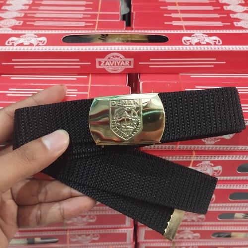 Jual Ikat pinggang kuningan logo kabupaten demak terbaru / sabuk demak ...