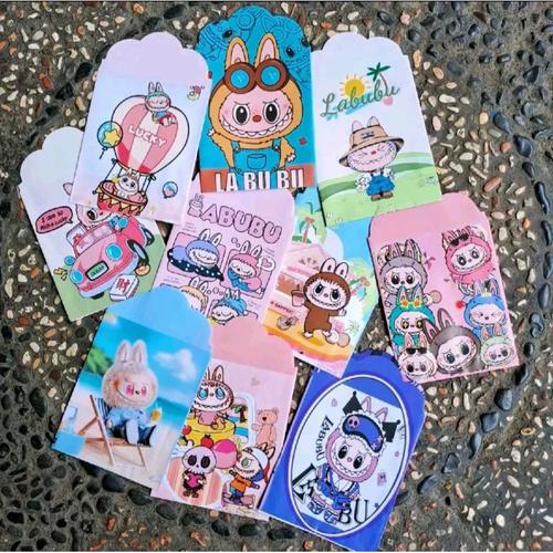 Jual Amplop Lebaran EDISI LABUBU Angpau IDUL FITRI THR 1PACK ISI ...