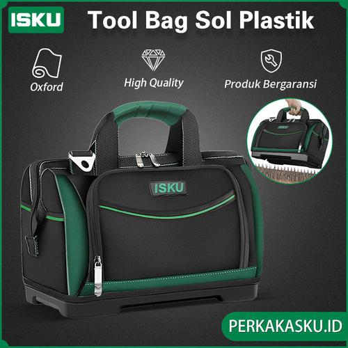 Jual ISKU Toolbag Tool Bag Tatakan Plastik Sol Plastik ABS Tas Perkakas ...